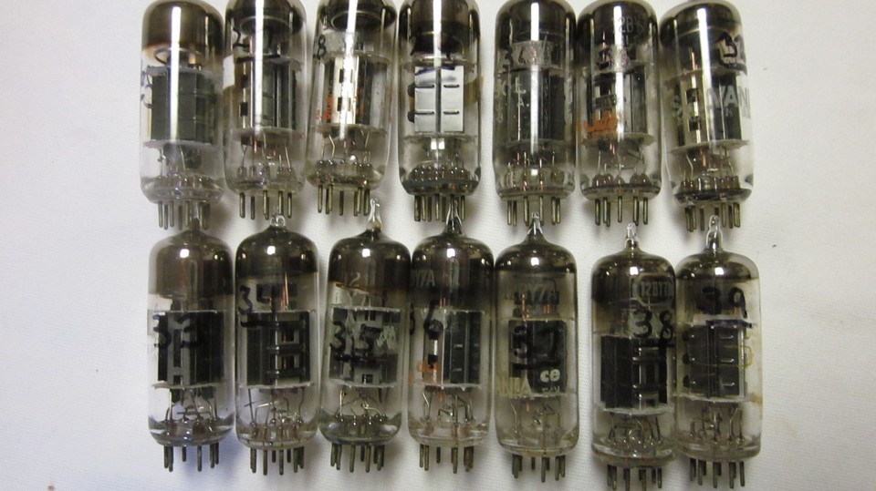 12BY7 - 12BY7A Black or Gray plate tubes assorted brands | eBay