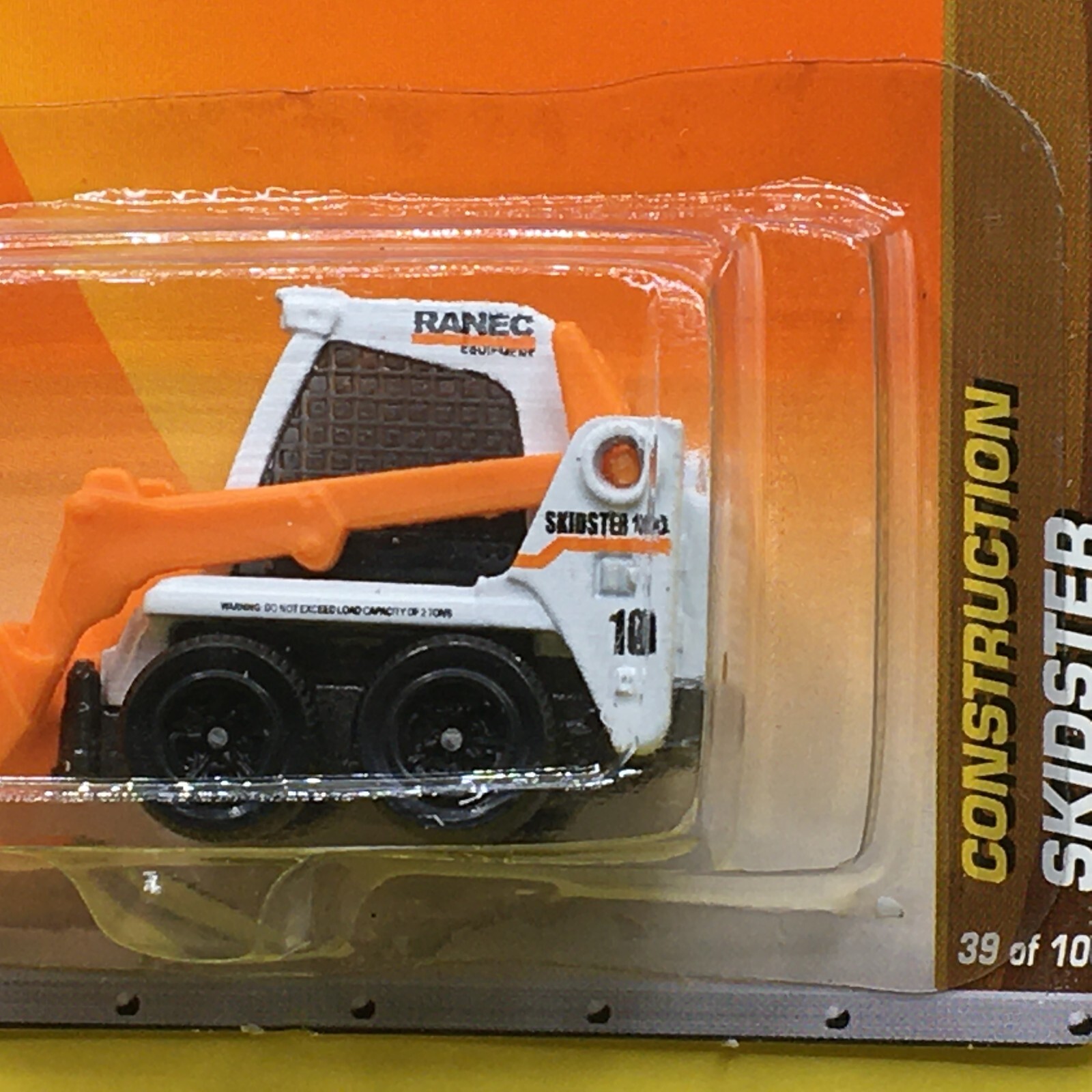 Matchbox Basic 2010 #39 / SKIDSTER / RANEC Equipment / MBX Construction ...