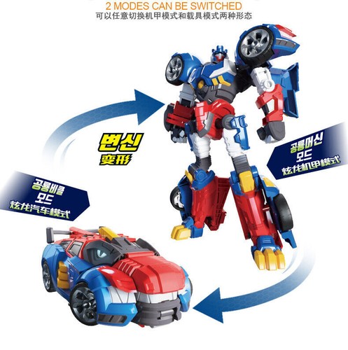 MiniForce Super Dino Power Robot TYRANNO THUNDER Car Bot Volt Sammy ...