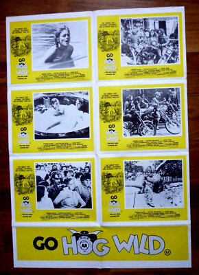 GO HOG WILD Rare Original 1980 Australian One Sheet Lobby Card Movie ...