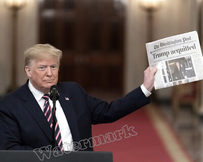 Donald Trump 45th US President White House Photo 2020 8x10 | eBay