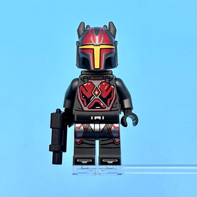 LEGO Star Wars The Mandalorian Gar Saxon Minifigure with Gun + Jetpack ...