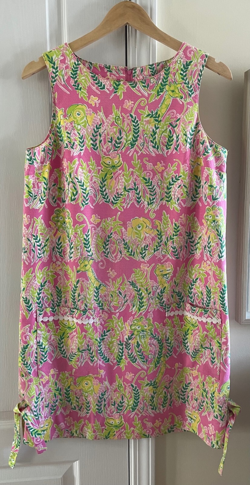 VINTAGE Lilly Pulitzer Millionaire Row Lions Giraffes… - Gem