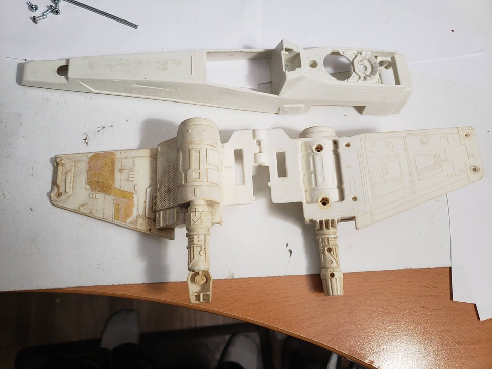 Vintage X-wing Parts Lot with Issues Project or parts 1977 | eBay