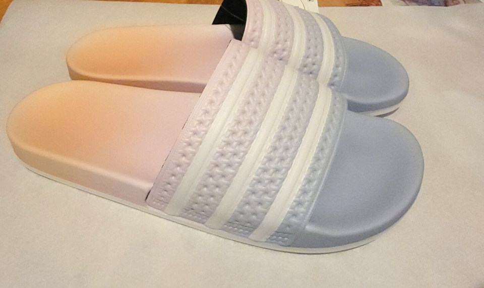 NEW ADIDAS ORIGINALS MEN'S ADILETTE TREFOIL SLIDES ~SIZE 10 #IH2481 | eBay
