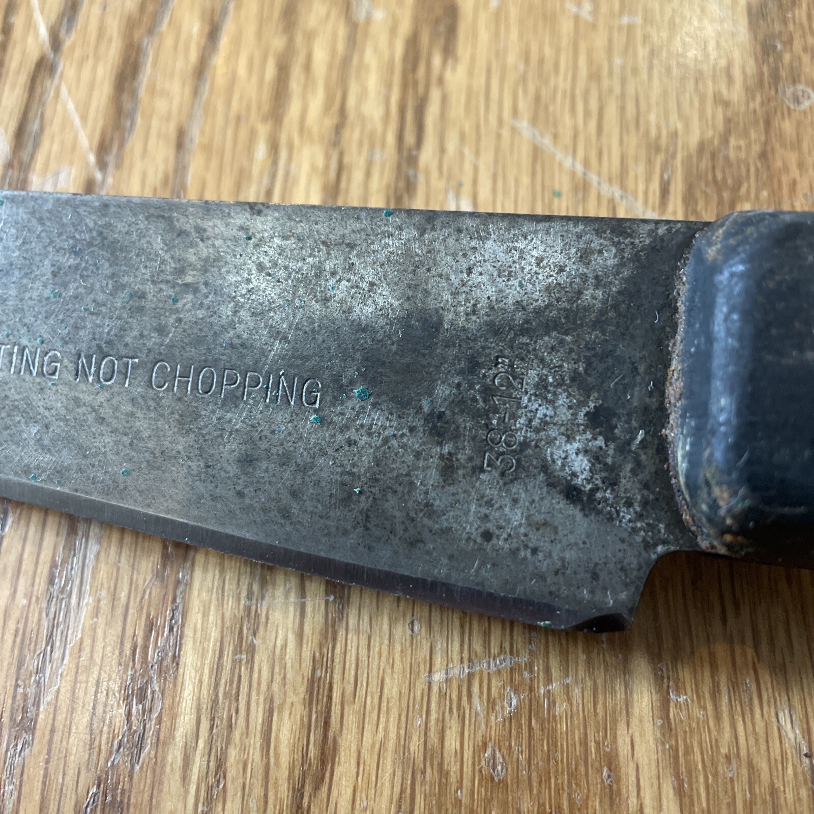 VINTAGE J.A. HENCKELS TWINWORKS 38-12” CHEFS BUTCHER KNIFE SOLINGEN ...