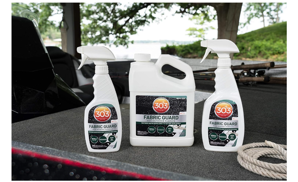303 Marine Fabric Guard, Water Repellent & Stain Protectant Spray, 1 ...