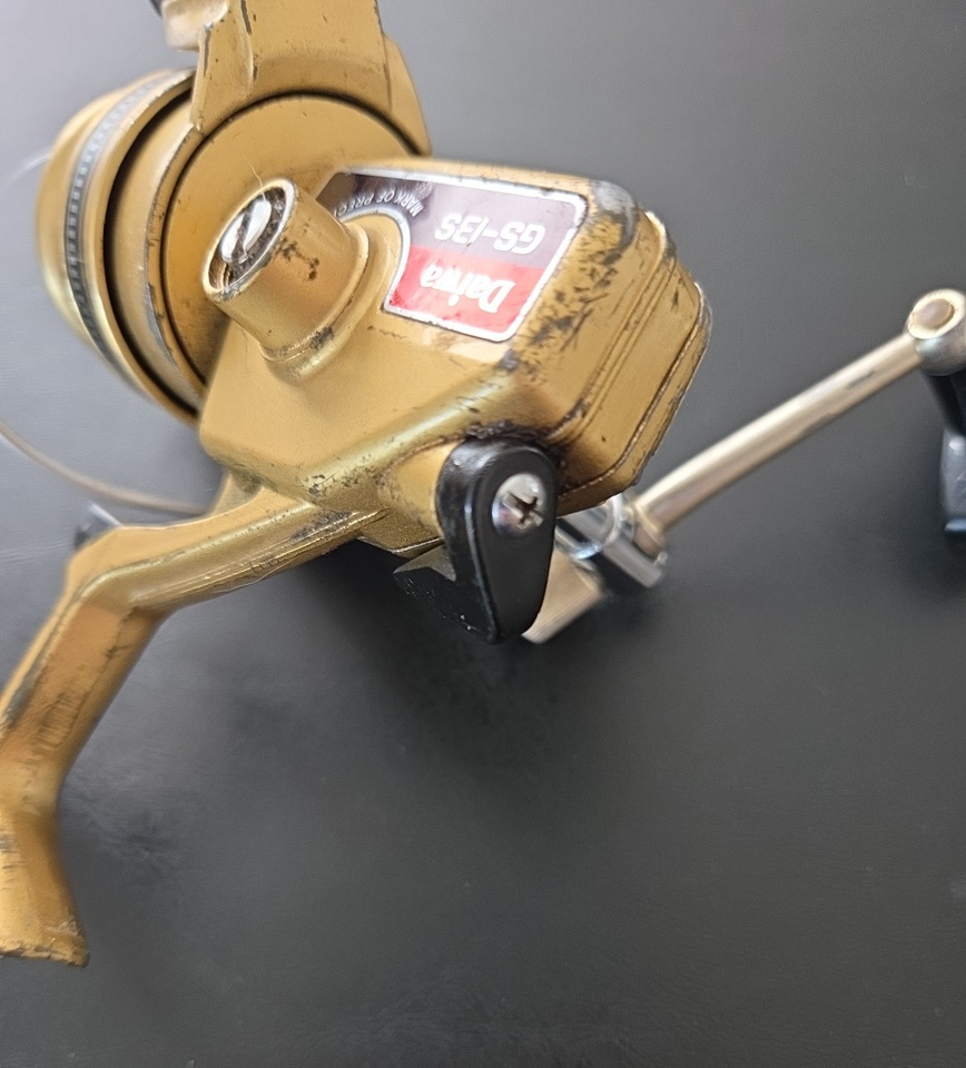 Vintage Daiwa GS-13 Spinning Reel Gold Fishing Tackle Made In Japan ...