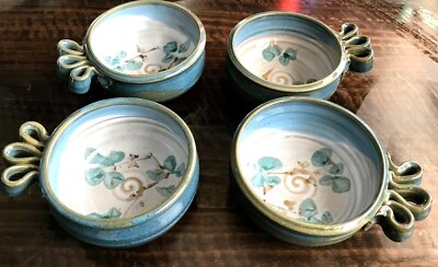 Signed Studio handcrafted Pottery bowls Suzanne Kent | eBay