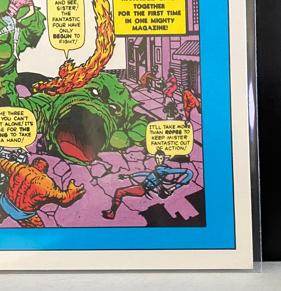 Key 1990 Marvel Universe Fantastic Four #1 MVC Most Valuable Comics ...