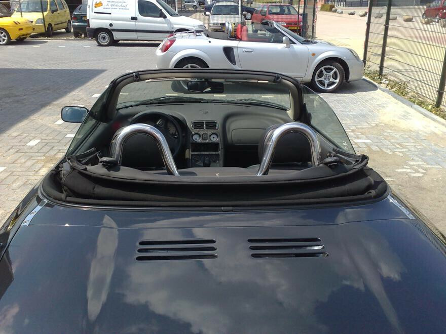 ANTI ROLL BARS FITS MGF & MG TF 1996-2012 ROLL HOOPS STAINLESS STEEL ...