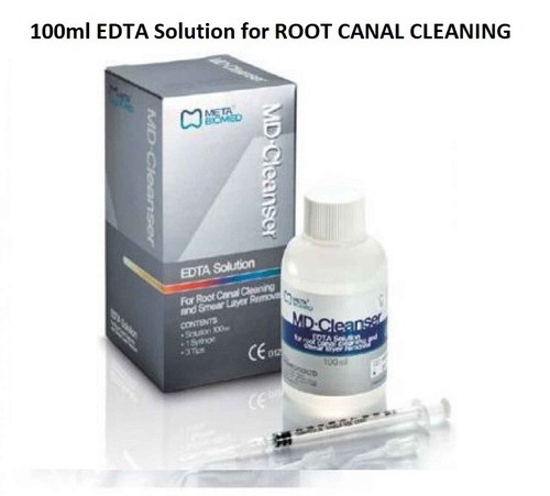 Dental Meta MD CLEANSER 17% EDTA Solution for RCT Cleaning & Smear ...