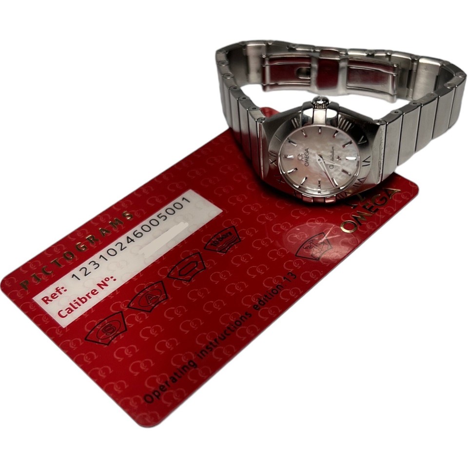 OMEGA Constellation Blush 123.10.24.60.05.001 Ladies Watch Mother Of ...
