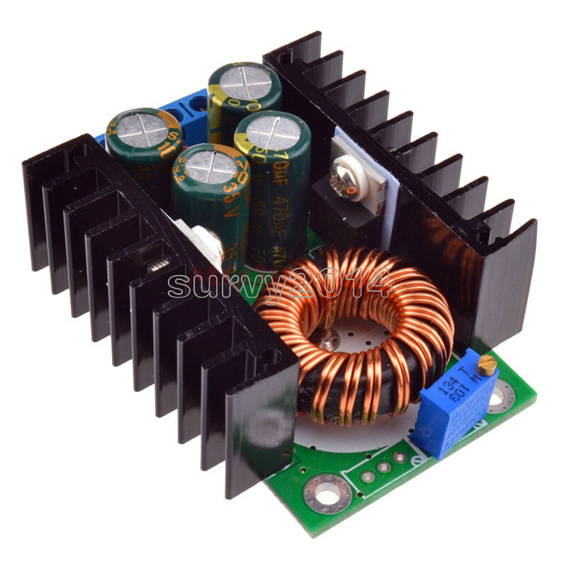 DC 9A 280W Step Down Buck Converter 7-40V To 1.2-35V Power module LED ...