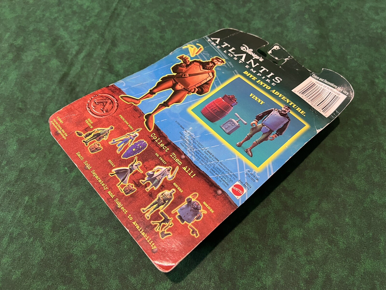 NEW LOT - Disney's Atlantis The Lost Empire HELGA VINNY SANTORINI ...