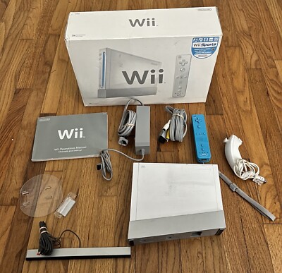 Wii Console Nintendo System RVL-001 w/box - White - No Wii Sports ...