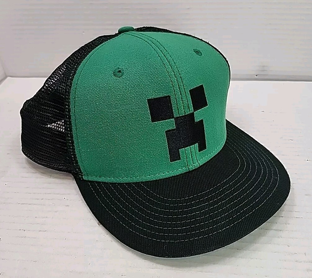 Minecraft Jinx Creeper Baseball By FlatFitty Green Bl… - Gem