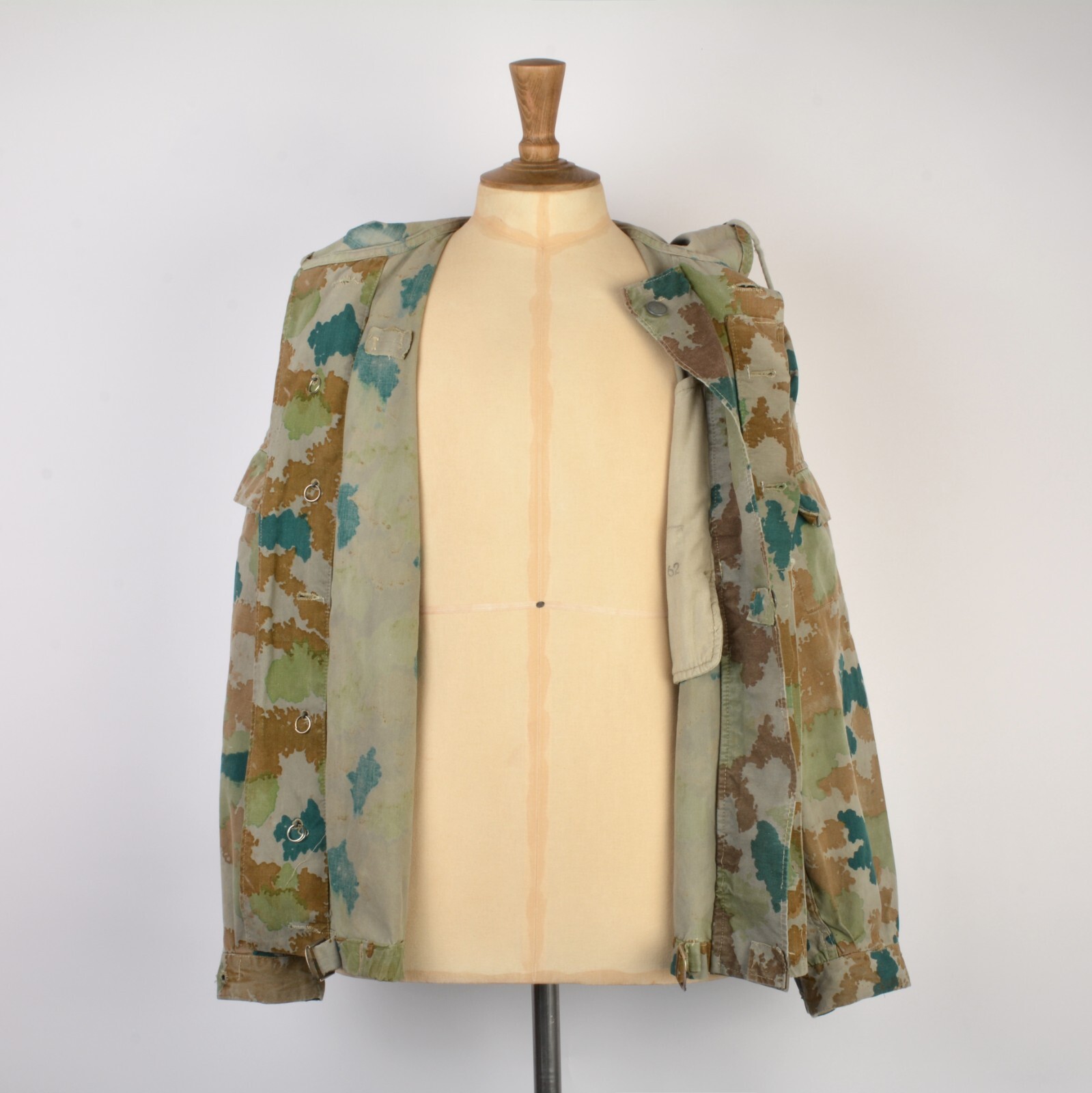 Vintage East German NVA M58 Flächentarn camo smock jacket circa 1960 ...