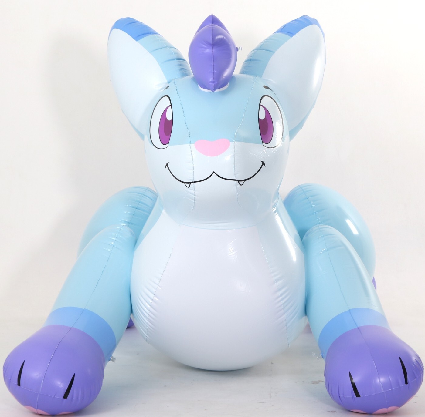 Big inflatable Bunny *Blue* 7feet + long 5 feet+ *Matte Version* high ...