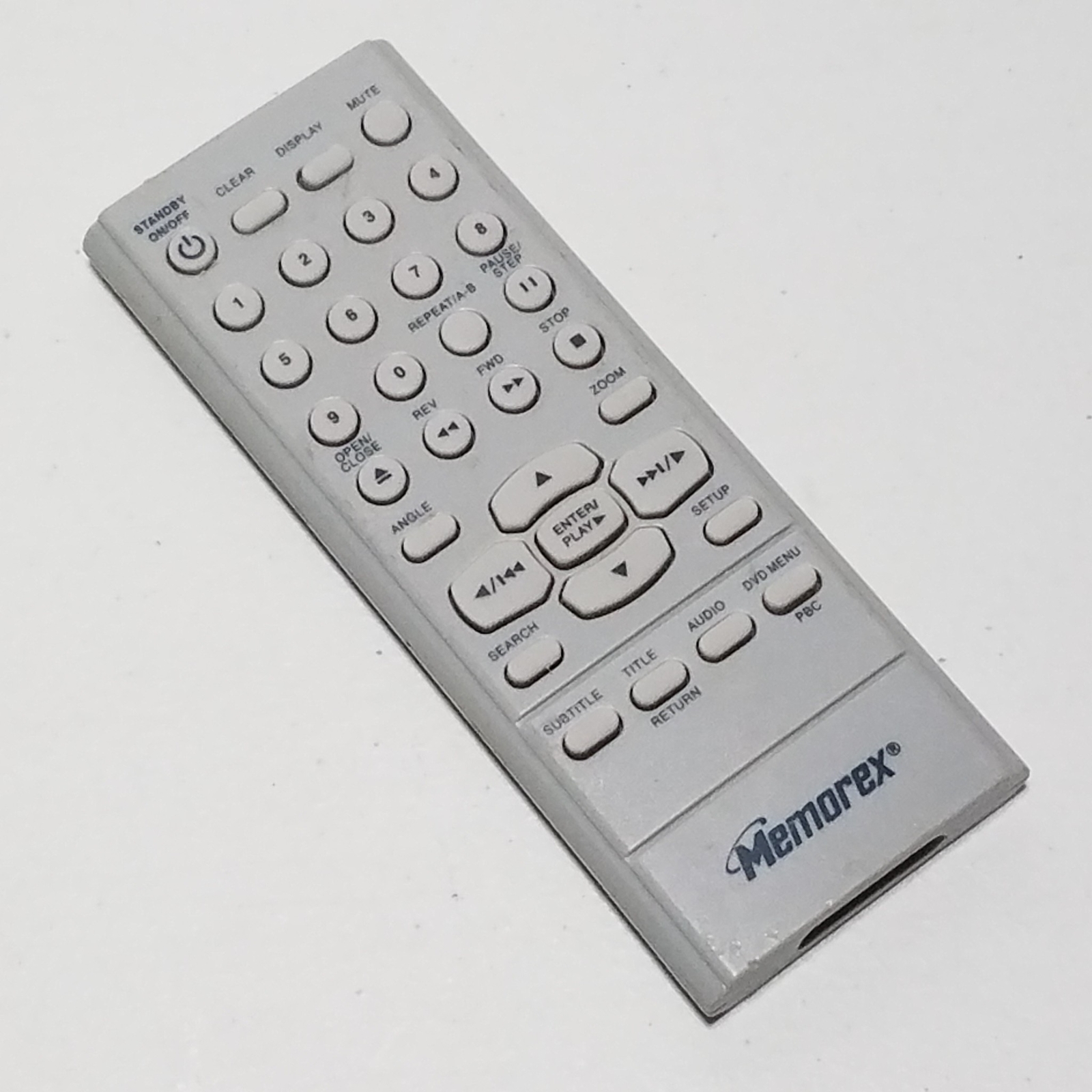 Memorex MVD2040FLR Handheld Wireless DVD Player Remote Control for ...