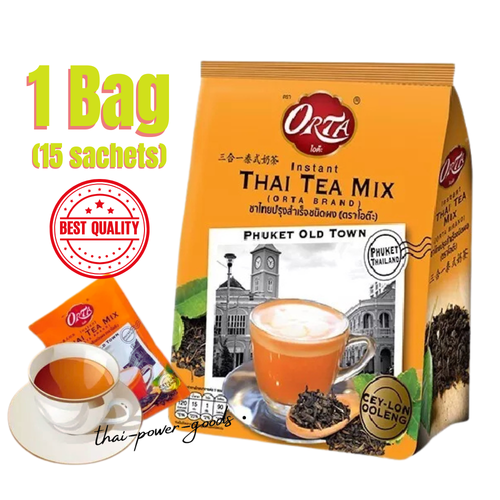 ORTA Instant Thai Tea Mix Phuket Oldtown Beverage Signature Drink ...