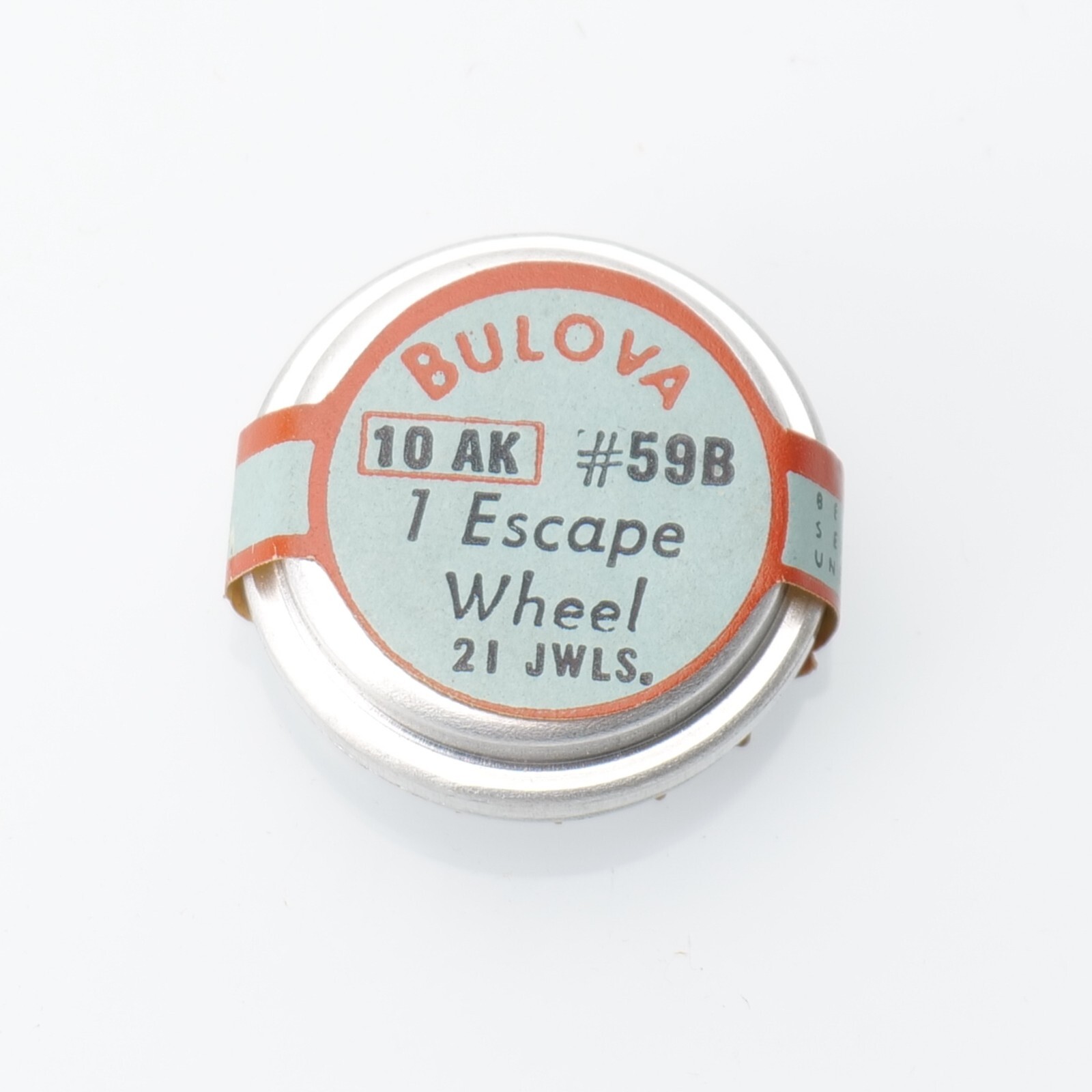 Genuine Bulova 10AK, 7AK Watch Escape Wheel Part #59B New Old Stock ...