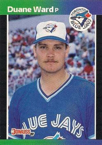 #543 Duane Ward - Toronto Blue Jays - 1989 Donruss Baseball | eBay