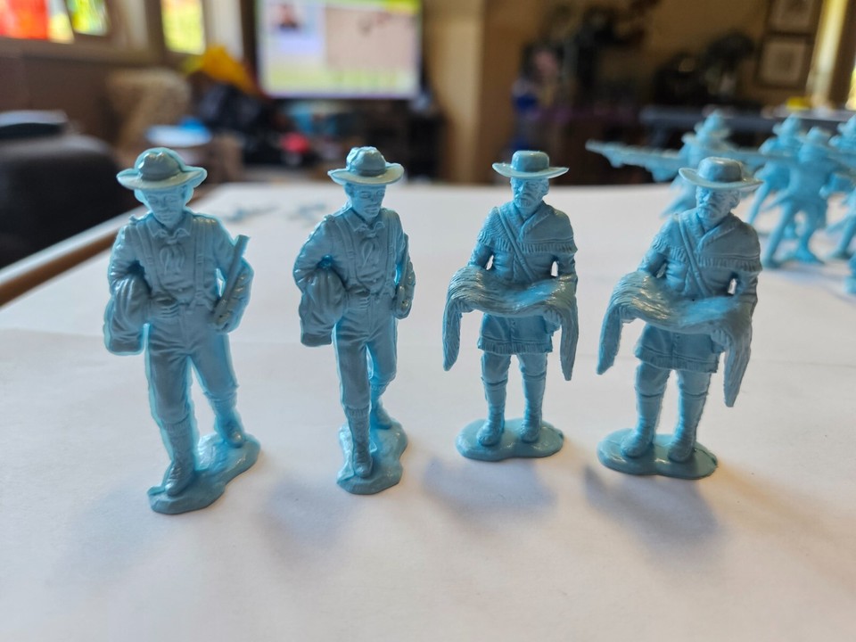 MARX Recast TV Western Character Rifleman 1/32 Scale 54mm - 62 Figures ...