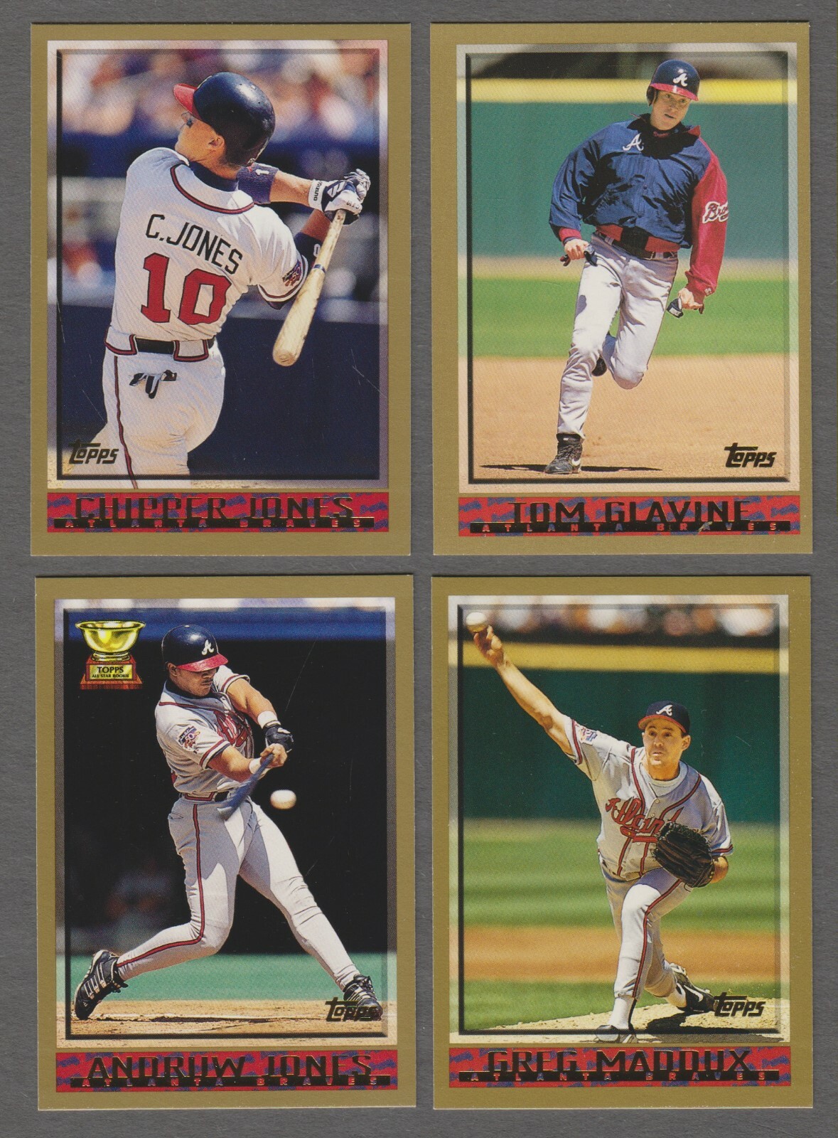 1980 to 2020 Topps Atlanta Braves Team Sets -- Pick Your Team and Year ...
