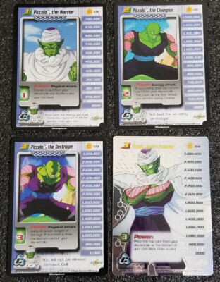 Piccolo Cell Saga Starter Set Personality Lv1-3 HT DBZ CCG TCG Score ...