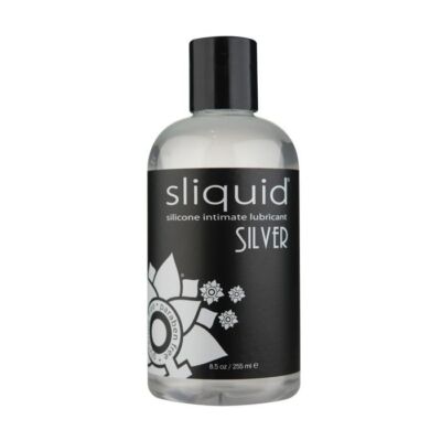 Sliquid Silver Silicone Lube Glycerine & Paraben Free 8.5 oz ...