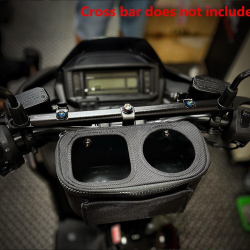 Handlebar Storage Bag Organizer Phone Cup Holder Motorcycle Front ...