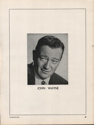 John Wayne - 1972 - Original Magazine Advertisement | eBay