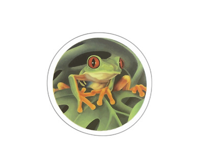 Tree Frog Sticker Decal Circle | eBay