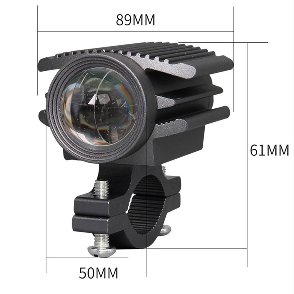 Long-lasting Performance Motorcycle Headlight High Low Beam Nighttime ...
