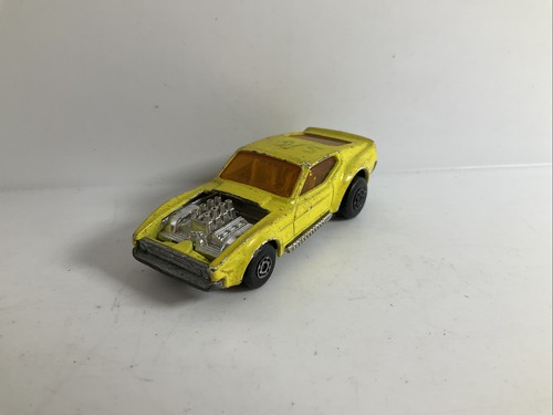 Matchbox Superfast MB 44 Ford Boss Mustang - Jaune/Noir | eBay