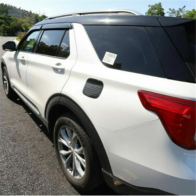 Carbon Fiber Car Fuel Gas Tank Cap Cover Trim For Ford Explorer 2020 ...