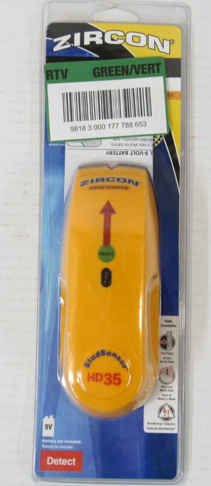 Zircon StudSensor Wood & Metal Stud Finder HD35 | eBay