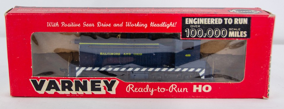 Varney 1:87 HO Scale Baltimore Ohio SW-7 Switcher Model Train Car ...