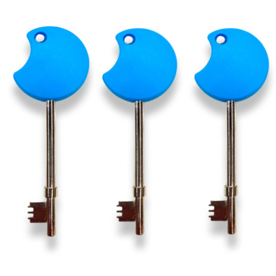 Radar NKS Disabled Blue Badge Toilet Key Easy Turn Wide Top 3 Pack ...