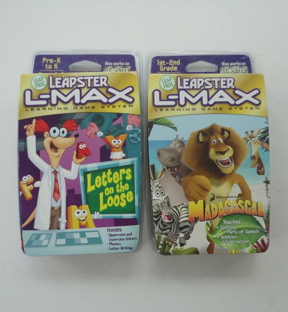 LeapFrog Leapster L-max Game Letters on The Loose for sale online | eBay