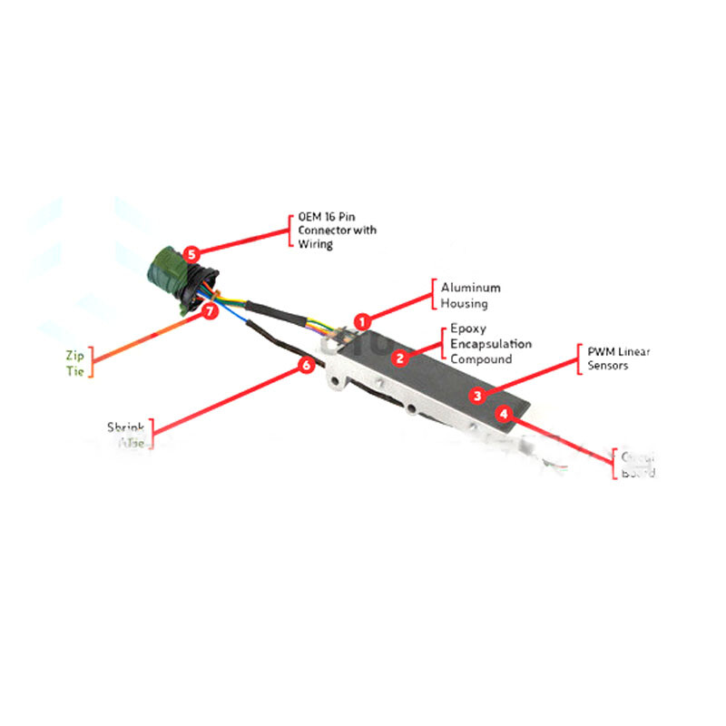 PDK 7DT45 7DT70 Transmission Shift Position Sensor Fit for Porsche 911 ...