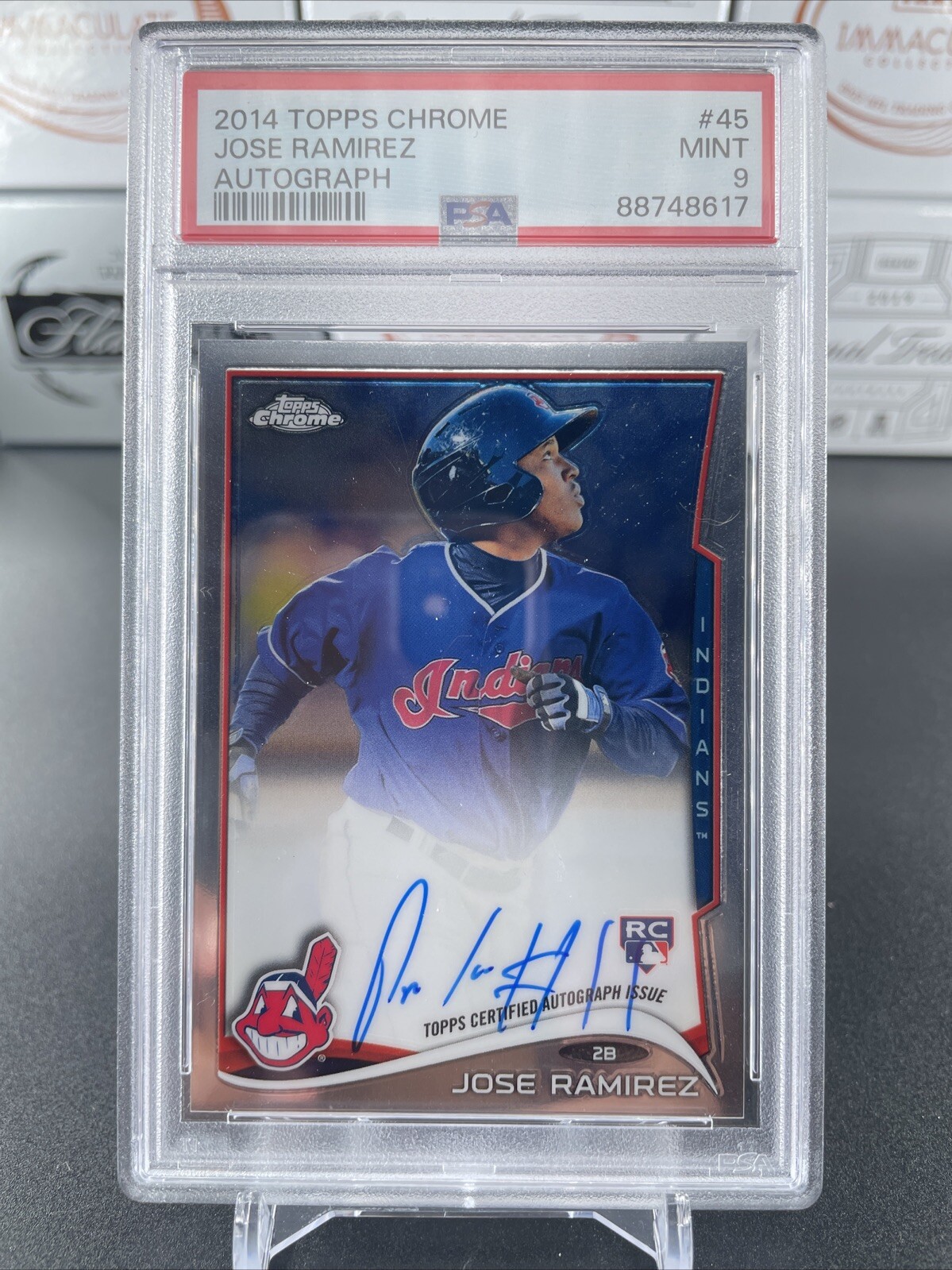 Jose Ramirez Autographed Memorabilia | Signed Photo, Jersey ...