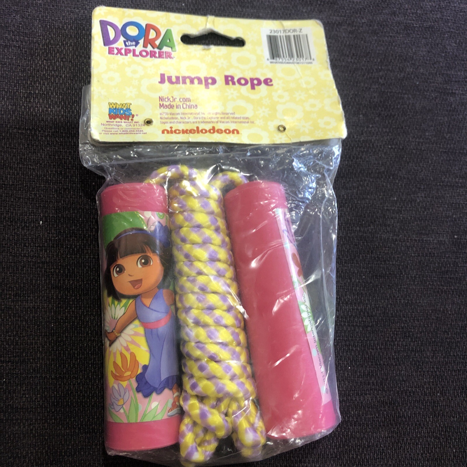 Dora The Explorer Jump Rope color Ages 3+ NEW on card | eBay