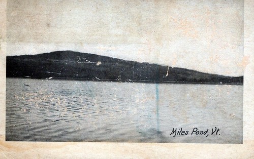 Miles Pond Vermont 1910 Postcard | eBay