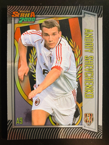 1999-00 Topps Merlin Serie A 2000 # A9 Andriy Shevchenko AC Milan ...