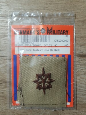 US Army Patches- Denmark's Military- Desert- Military Intel insignia | eBay