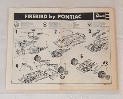 Revell #6600 1/16 Snap Together 1980 Pontiac Firebird Trans Am ...