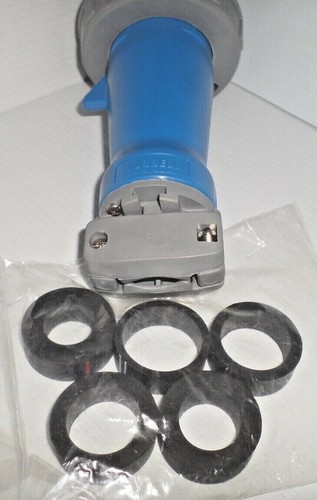 ⭐NEW⭐ HUBBELL HBL560P9W 60-Amp PIN&SLEEVE PLUG 560P9W 60A 120/208V 4P5W ...