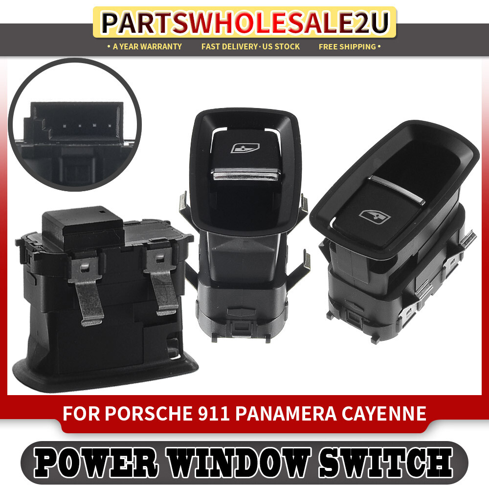 Set of 3 Power Door Window Switch For Porsche Panamera Cayenne 911 ...
